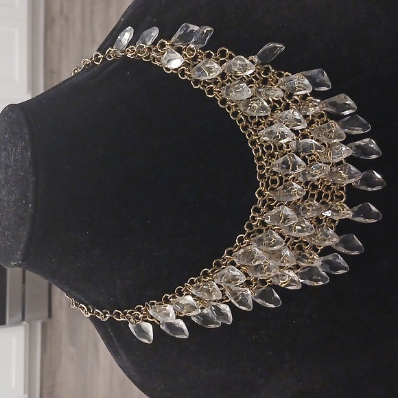 Talbots | Jewelry | Bling Gold Hardware Necklace | Poshmark